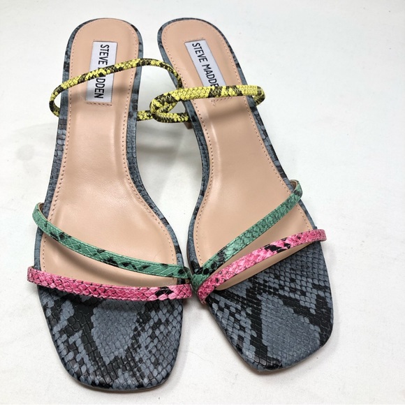 Steve Madden | Shoes | Steve Madden Loft Vegan Leather Square Toe ...